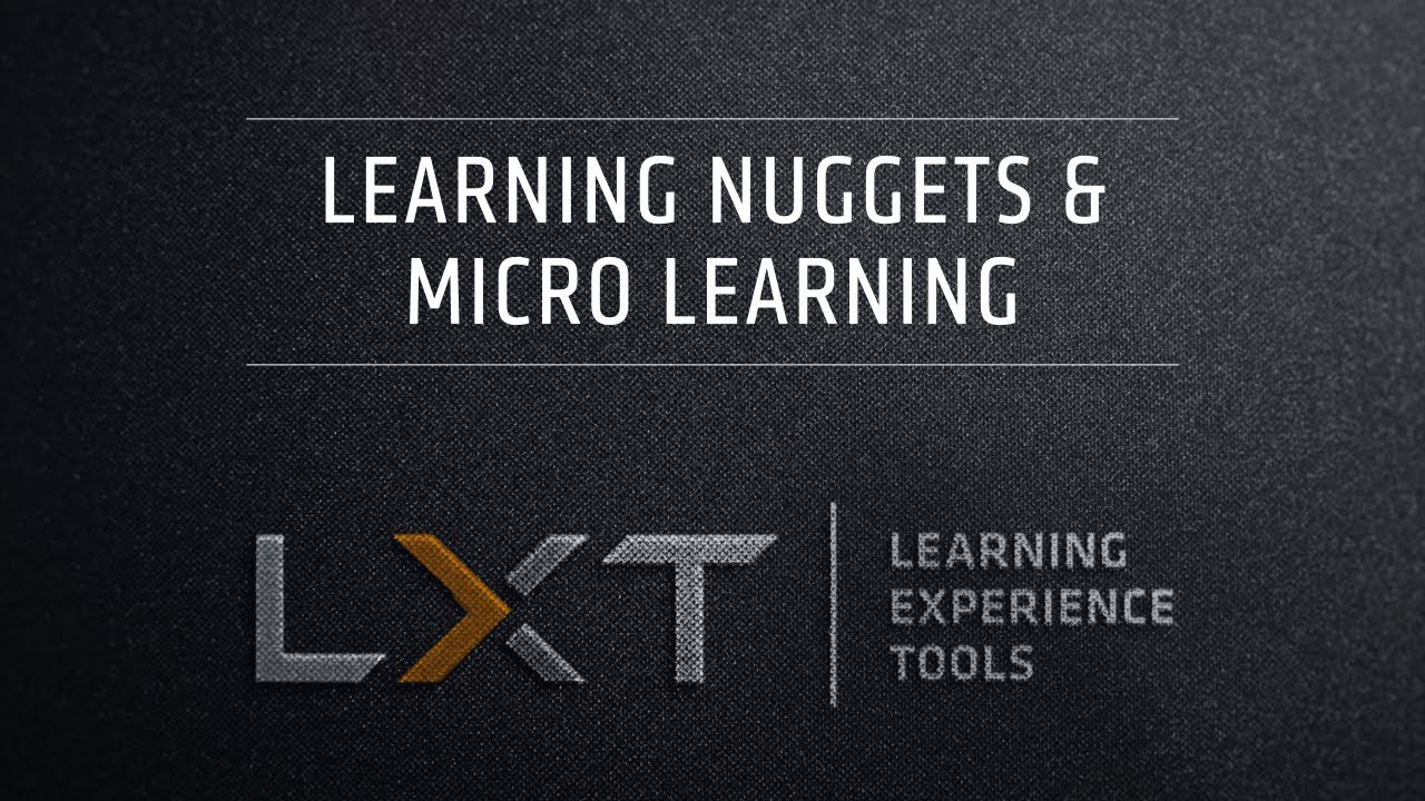 Micro Learning & Learning Nuggets • bildungsinnovator.de